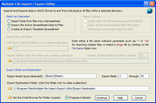 Multiple File Import Export Utility For Microsoft Excel Excel Programs And Vba Tips